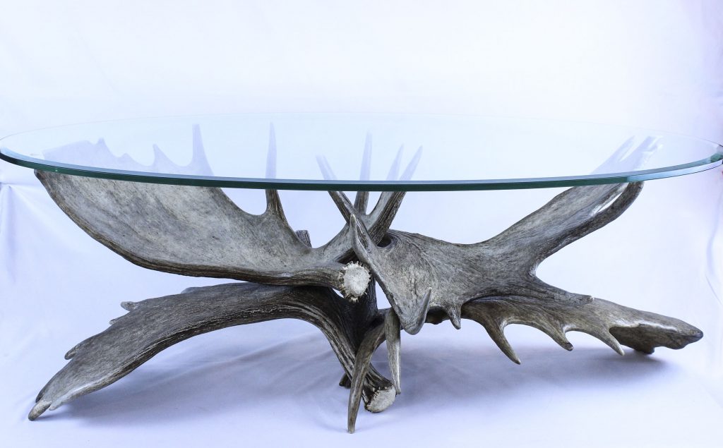 Moose Antler Coffee Table – Antler Creek Wildlife Creations